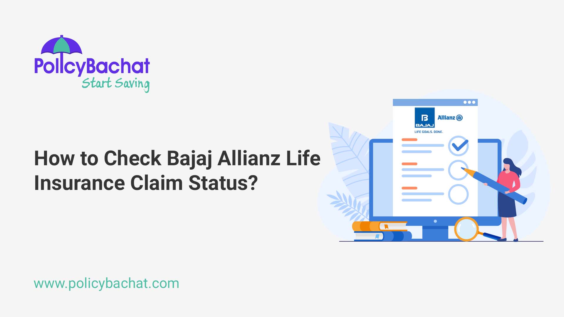 How to Check Bajaj Allianz Life Insurance Claim Status? - PolicyBachat