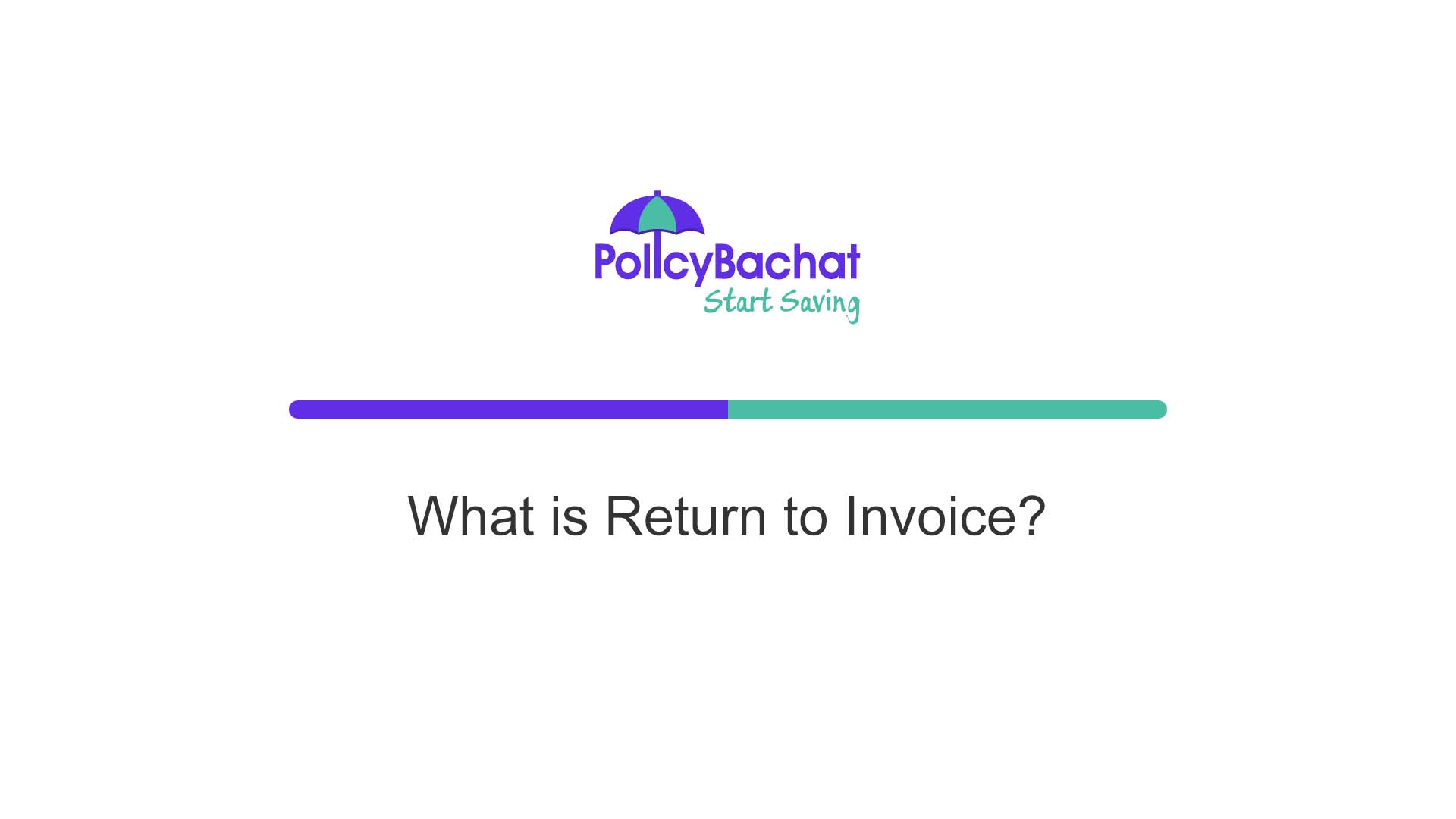 What is Return to Invoice? - PolicyBachat